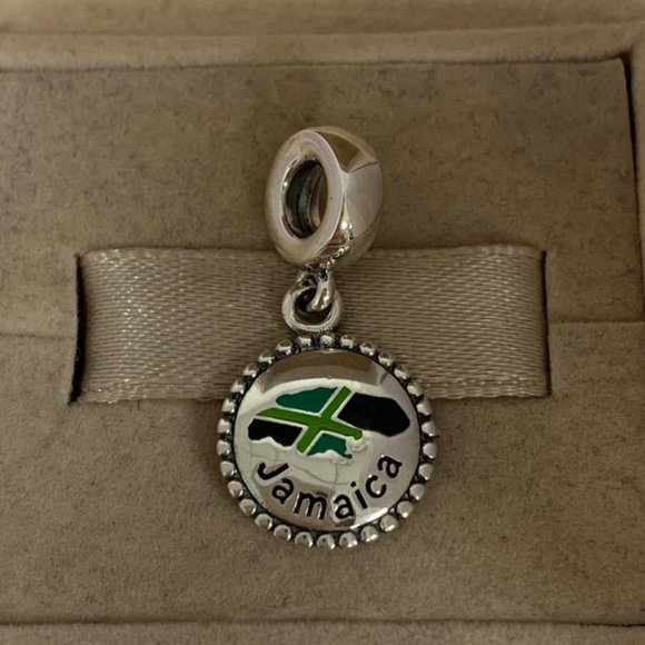 Pandora | Jewelry | Pandora Jamaica Country Map Charm | Poshmark